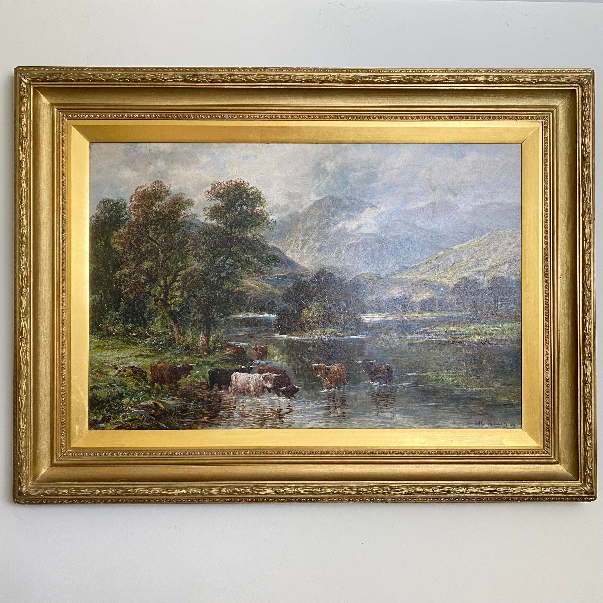 Antique Art - Antique Wall Art - Paintings - Lowfields Barn Antiques